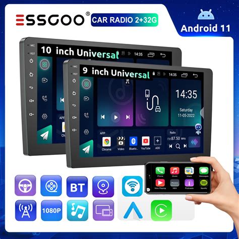 ESSGOO 7 Inch 2GB 32GB Android 11 0 Car Stereo Radio Double 2 DIN MP5