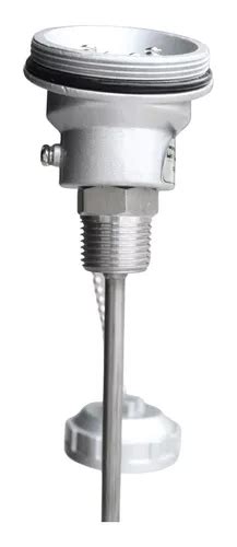 Termopar Pt100 3 Fios Haste 100mm C cabeçote Rosca 1 2 Bsp Frete grátis