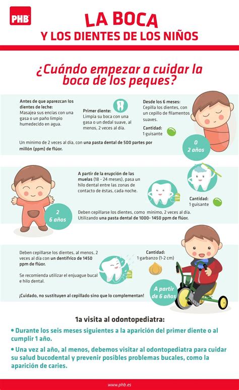 Cuándo empezar a cuidar la boca de los peques Salud bucal niños