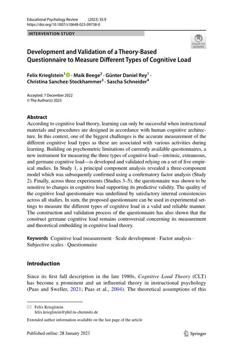 pdf development and validation of a theory based questionnaire to measure different types of