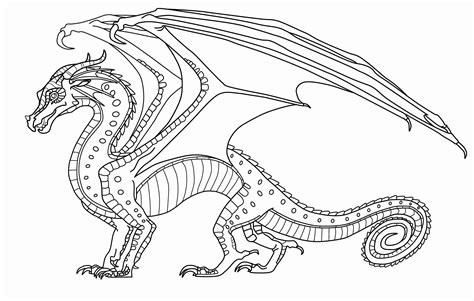 Printable Wings Of Fire Coloring Pages