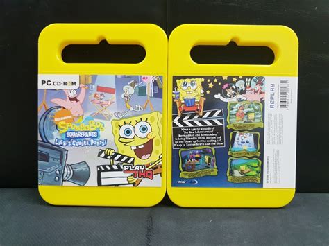 PC Spongebob Squarepants Lights Camera Pants Brand New Original