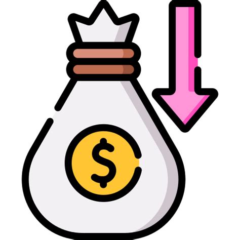 Money Loss Special Lineal Color Icon