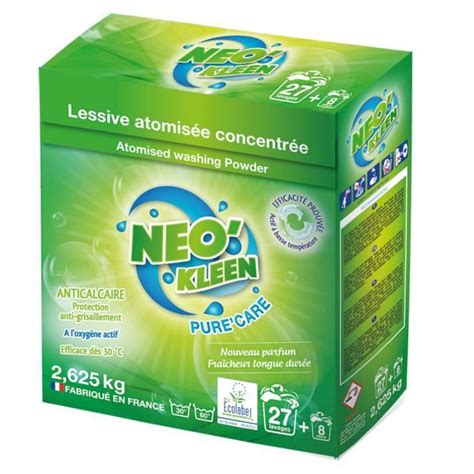 Lessive Linge Concentrée Pure Care Neo kleen 2 625kg Lessives