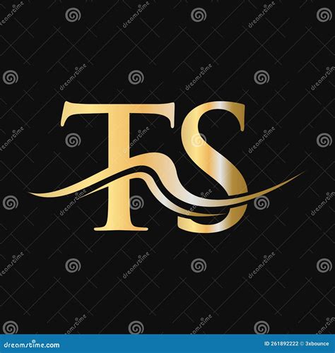 Letter TS Logo Design Initial TS Logotype Template For Business And