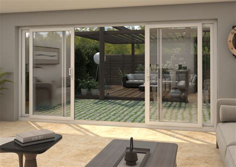 Mm Upvc White Sliding Doors Fixed Sliding Sliding Fixed