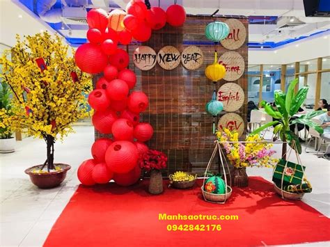 Top 50 mẫu trang trí tết với mành tre đẹp nhất