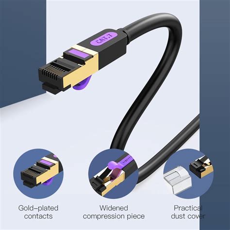 Vention Internet Kabel Cat Sstp Lan Kabel Gb S Mhz