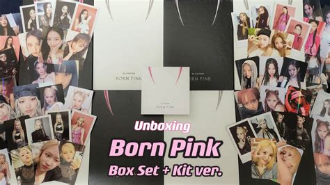 Unboxing BLACKPINK Born Pink Boxset And Kit Ver With YG Select
