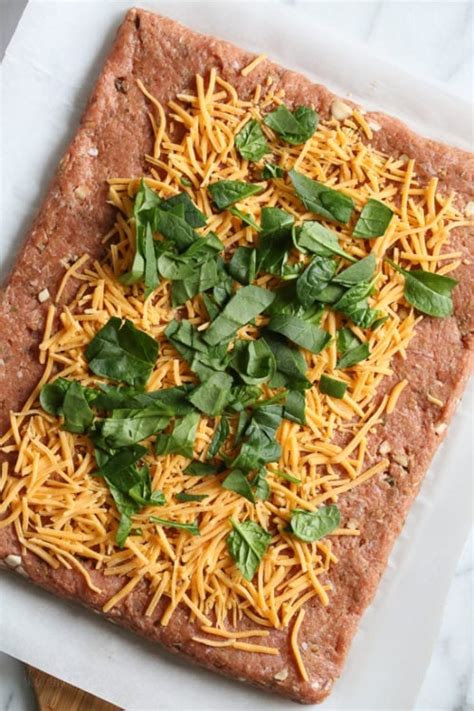 Cheese Stuffed Turkey Meatloaf Recipe