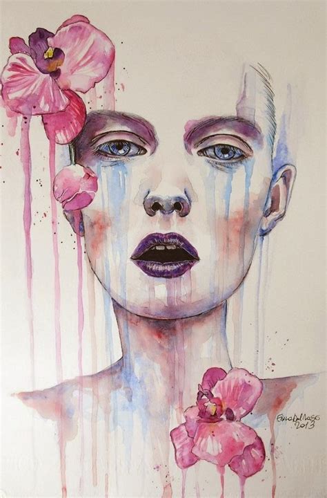 Ilustraciones Rostros Mujeres Imagui