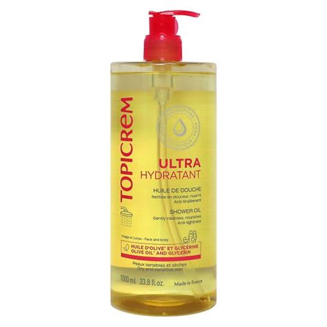 L huile de douche ultra hydratante proposée par le laboratoire