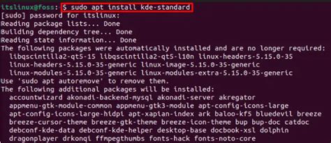 Installing KDE On Ubuntu 22 04 Its Linux FOSS