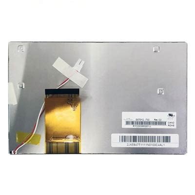Original Innolux Industrial 7 Inch 800X480 WVGA TFT LCD Display G070y2