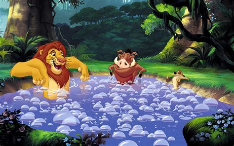 Oasis 1080P Hd Disney Simba African Cartoons Best Friends