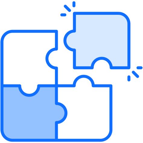 Problem Solving Generic Blue Icon