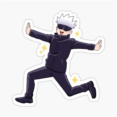Jujutsu Kaisen Satoru Gojo Anime Sticker Decal Collectibles Art The