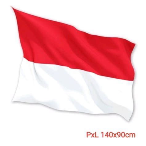 Jual Bendera Merah Putih Bendera Indonesia Satin Peles Murah Ukuran