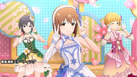 4K 60FPS春風満帆スターティング SSR special appeal ミリシタ MLTD MV YouTube