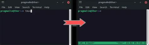 tmux getting started tutorial pragmaticlinux
