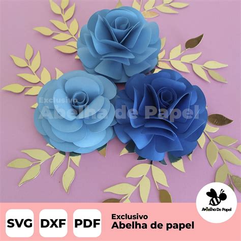 Moldes Para Flores De Papel Karlitas Secrets D5C
