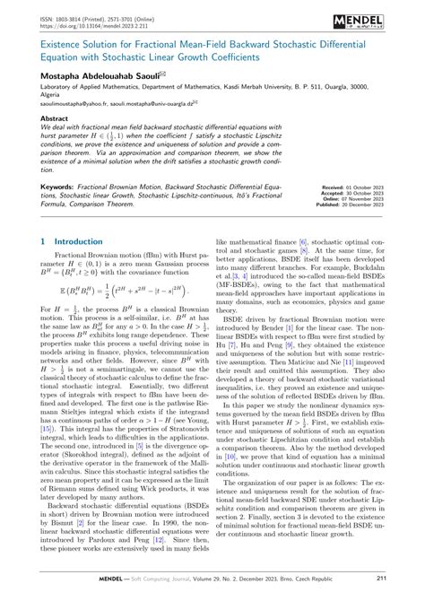 pdf existence solution for fractional mean field backward stochastic differential equation