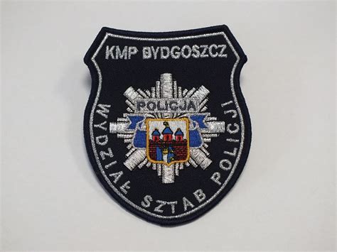 Emblemat Policja Komenda Miejska Policji Bydgoszcz Wydział Sztab