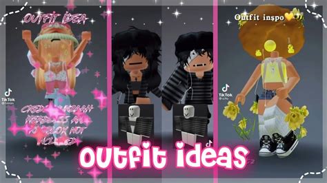 Roblox Girl Outfit Ideas Tiktok Compilation Askxz