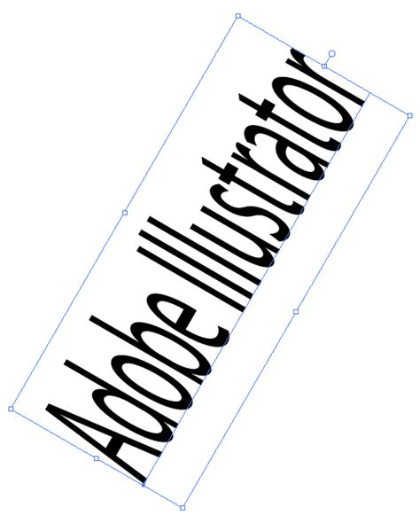 How To Rotate Text In Adobe Illustrator Bittbox