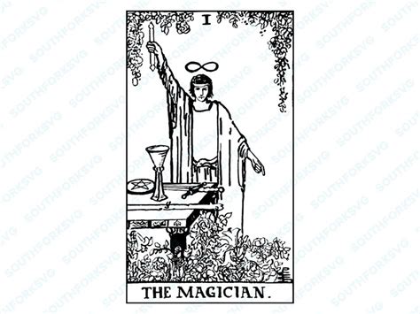 Full SVG Set 78 Rider Waite Smith Tarot Card Deck Bundle Etsy