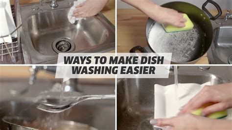 Dish Washing Hacks Make Dish Washing Easy Youtube