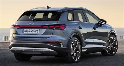 The New Audi Q4 E Tron Fully Electric SUV Official Images And Info