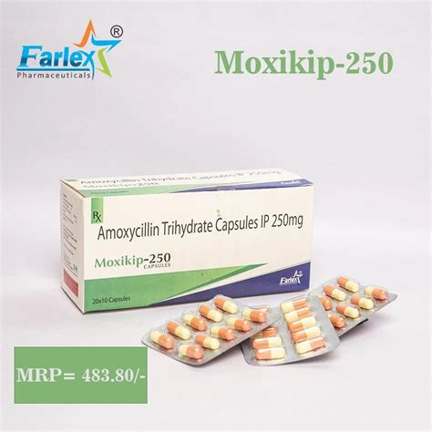 Moxikip Cv 625 Amoxycillin 500mg Clavulanic Acid 125mg Tablet 625 Mg
