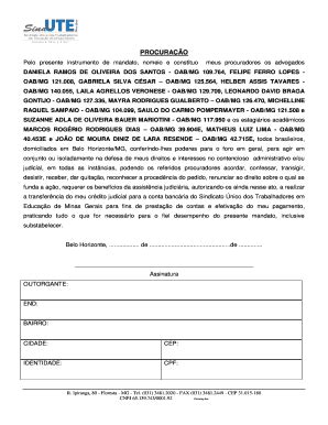 Preenchível Disponível sindutemg org Clique aqui para visualizar os