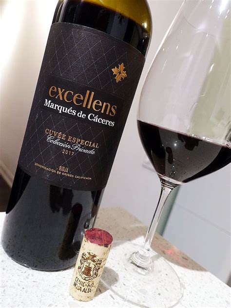 Marqués de Cáceres Excellens Cuvée Especial Crianza 2017 Rioja Wine