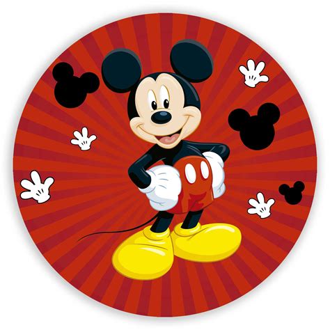 Painel Redondo Mickey Sublimado 3D Sublitex painéis sublimados