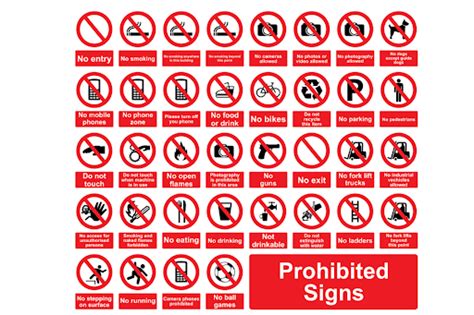 Red Danger Signs