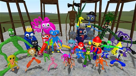 Rainbow Friends Nightmare Vs All New D Sanic Clones Memes Scp Fnaf