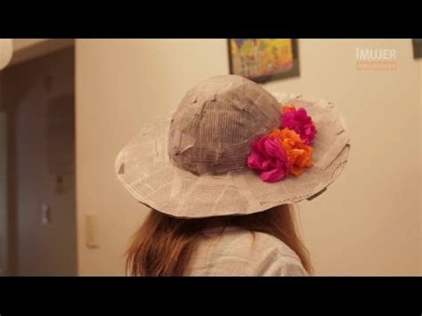 Como Hacer Un Sombrero De Material Reciclable Compartir Materiales