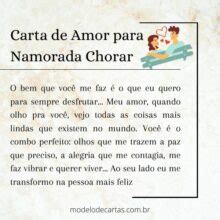 22 Cartas De Amor Para Namorada Chorar Modelos De Carta