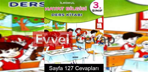 3 Sınıf Hayat Bilgisi Ders Kitabı Cevapları Dizin Yayıncılık Sayfa 127