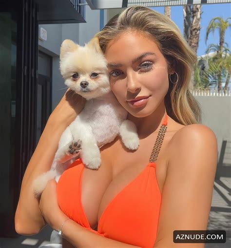 Hannah Palmer Sexy Flaunts Nice Tits And Ass Posing Topless In Various