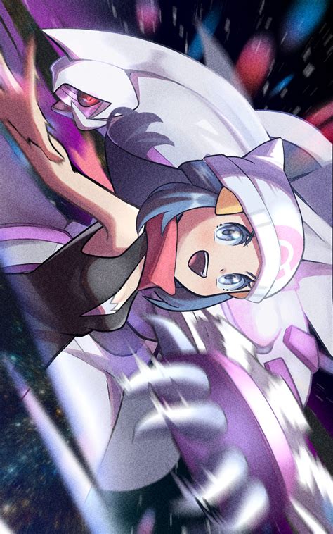 Dawn And Palkia Pokemon And 1 More Drawn By Inana Umi Danbooru