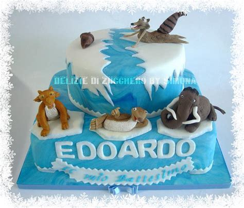 Ice Age Cake Decorated Cake By Delizie Di Zucchero By CakesDecor