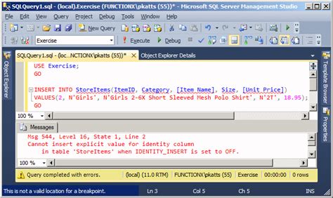 Microsoft SQL Server Lesson 23 Surrogate Keys