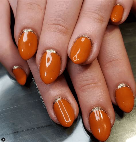 60 Stunning Burnt Orange Nails Designs Ready For Fall