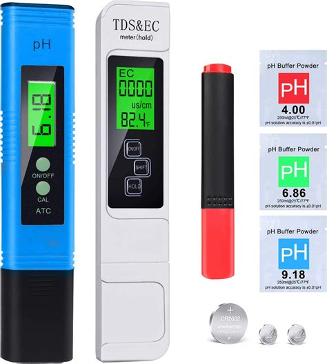 pH mètre pH TDS et température EC testeur BIO 5 en 1 Testeur de qualité