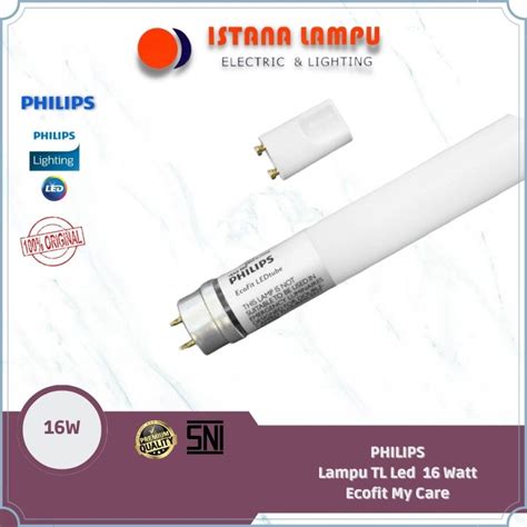 Jual Lampu TL Led 16W Ecofit My Care Philips Dengan Starter Tanpa