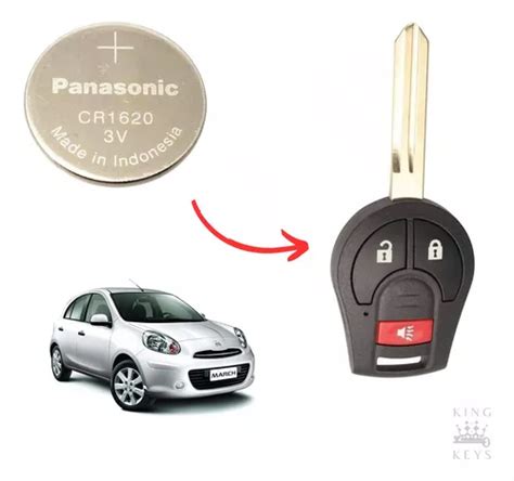 Bateria Para Chave Nissan March Versa Original Panasonic