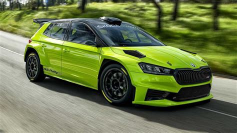 Skoda Fabia RS Rally2 2022 Mit Fast 300 PS Vorgestellt